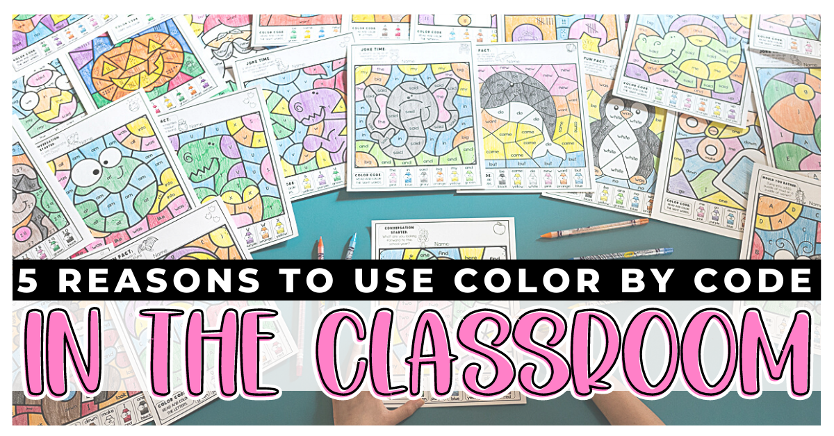 5 Reasons to Use Color by Code - The Primary Style