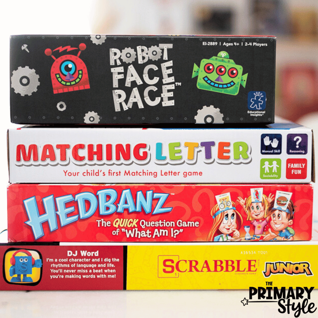 5 Fun Indoor Recess Activities - The Primary Style