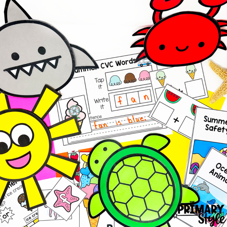 Fun Summer Learning Activities - The Primary Style