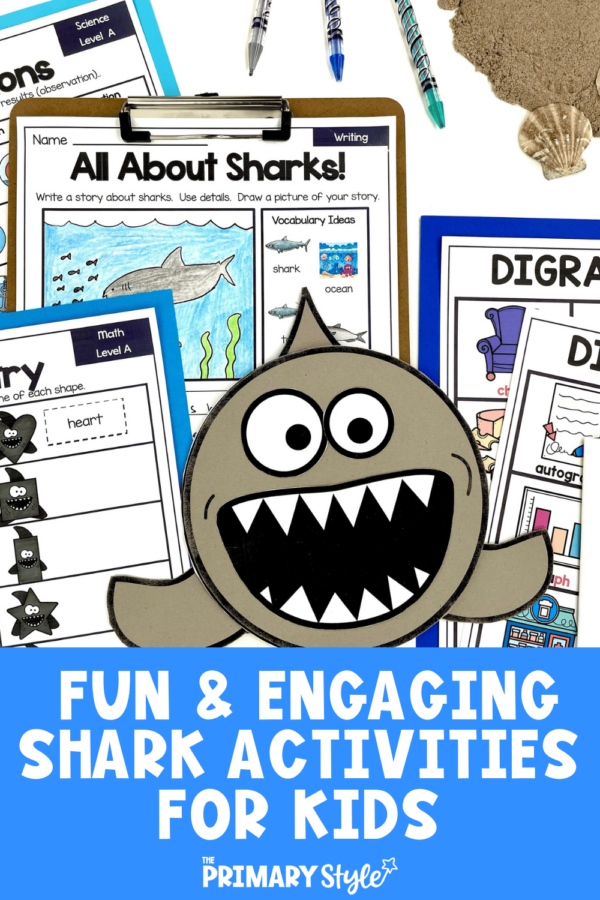 Shark Activities for Kids - The Primary Style