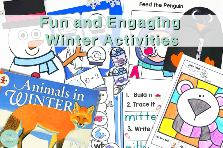 Fun and Engaging Winter Activities - The Primary Style