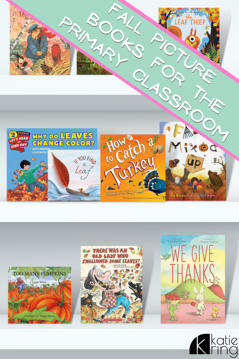 Fall Picture Books for the Primary Classroom - The Primary Style