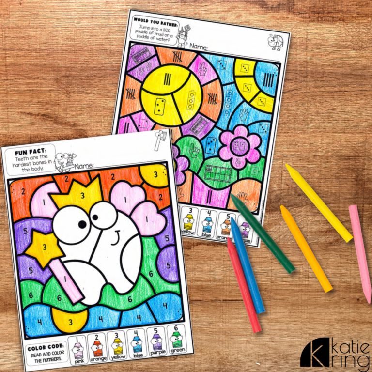 Differentiation Made Easy With Color By Code - The Primary Style