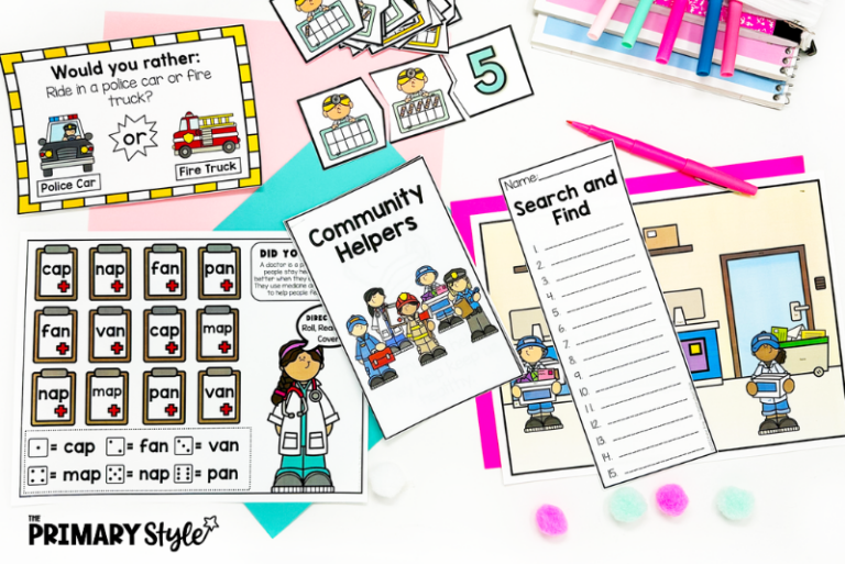 Exploring Community Helpers with Primary Learners - The Primary Style