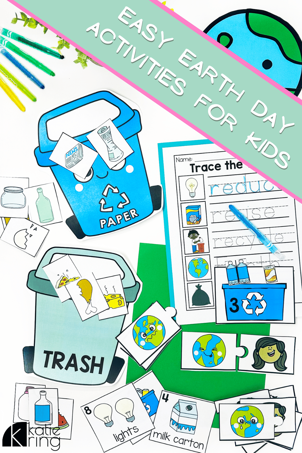 Easy Earth Day Activities for Kids - The Primary Style