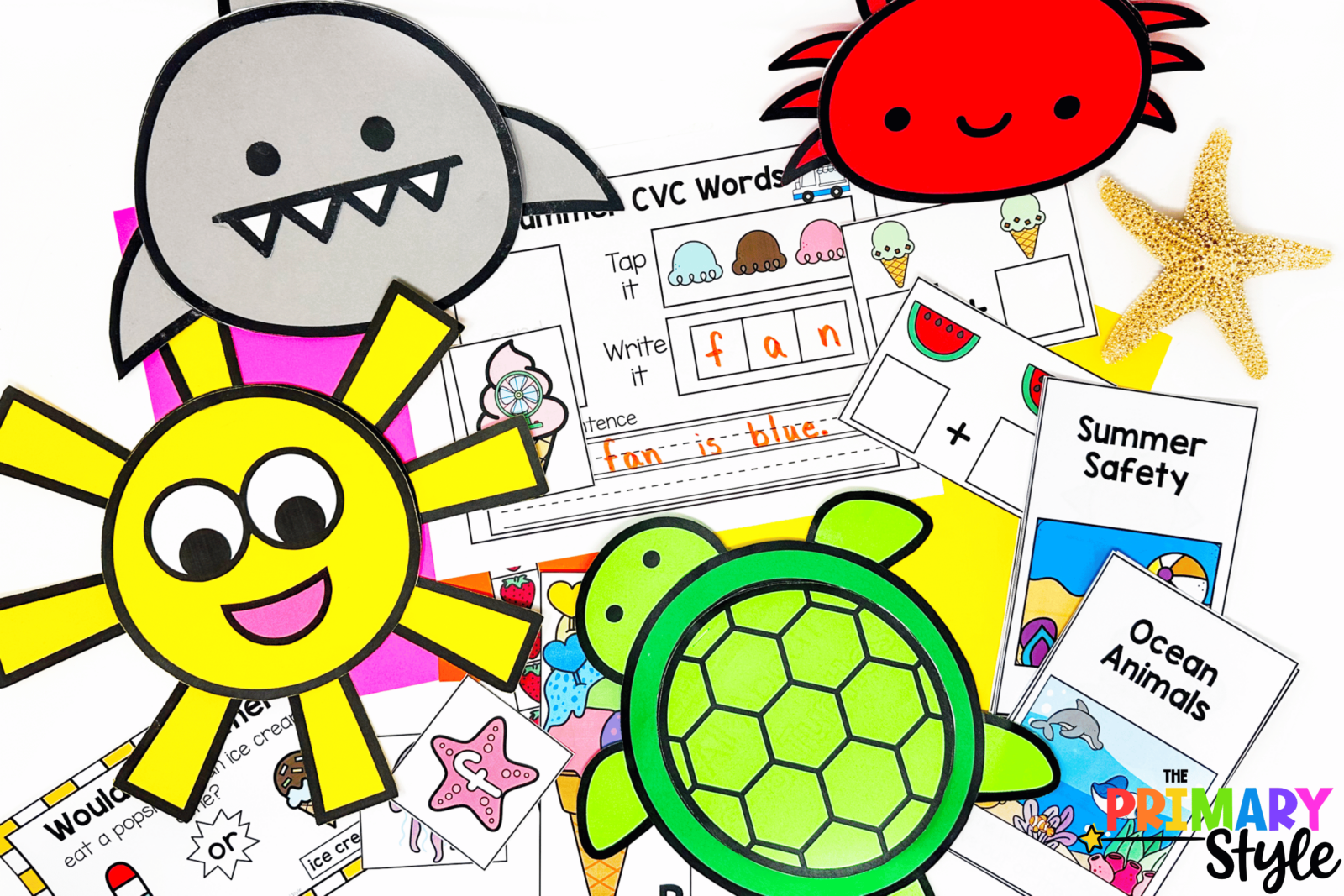 Ocean Animals Unit: Books and Activities for Primary Learners - The ...