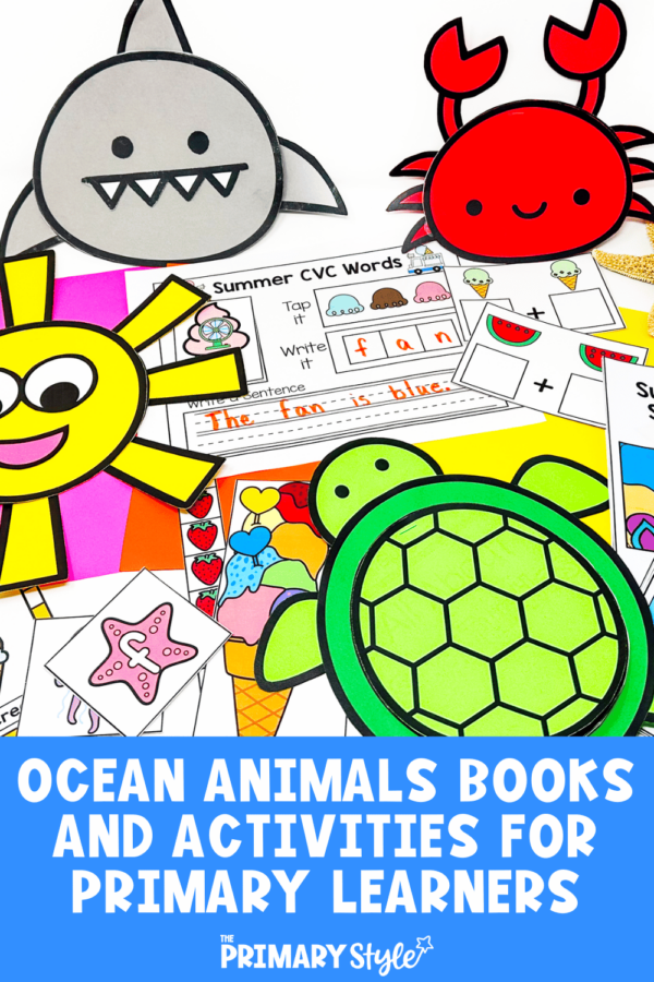 Ocean Animals Unit: Books and Activities for Primary Learners - The ...