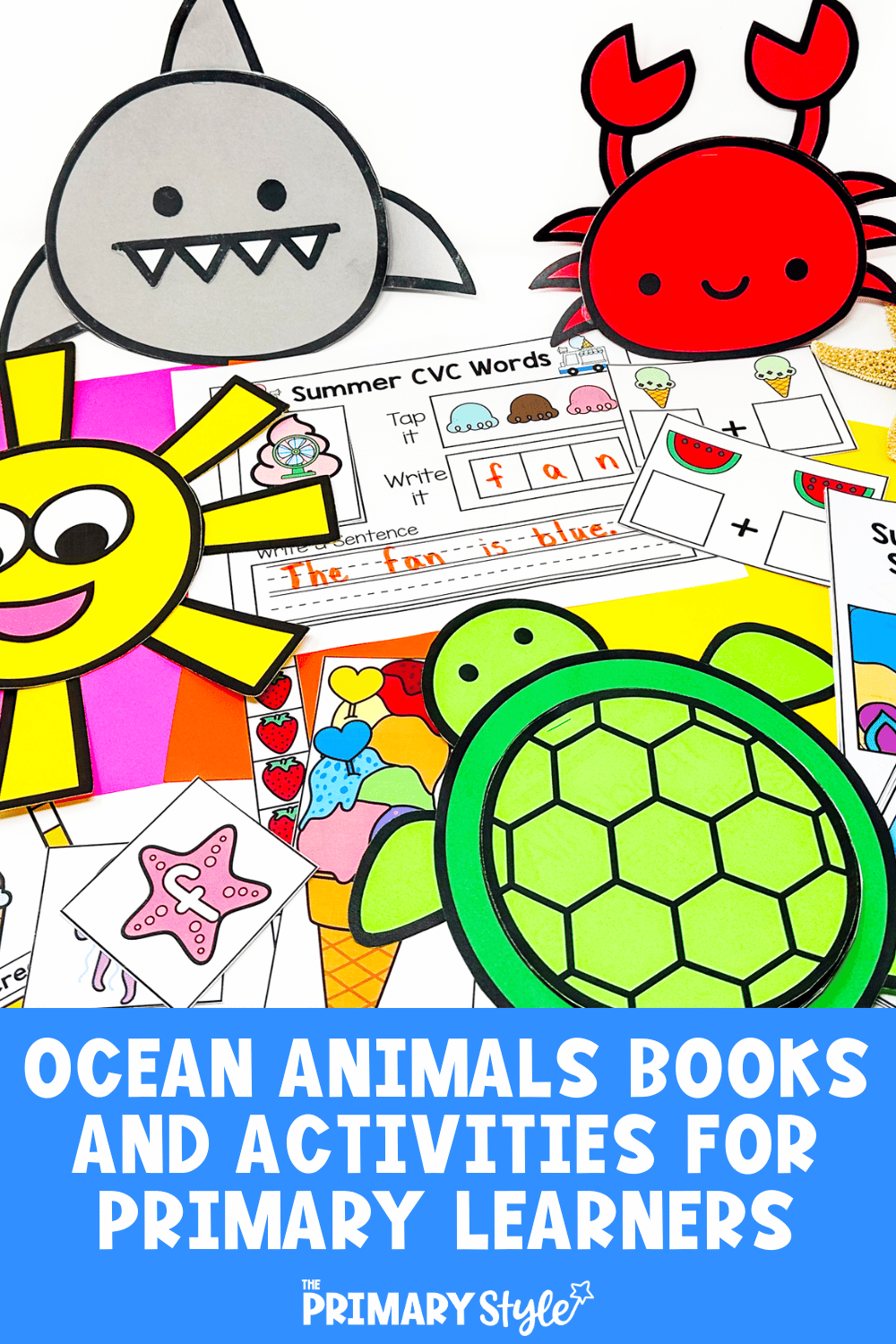 Ocean Animals Unit: Books and Activities for Primary Learners - The ...