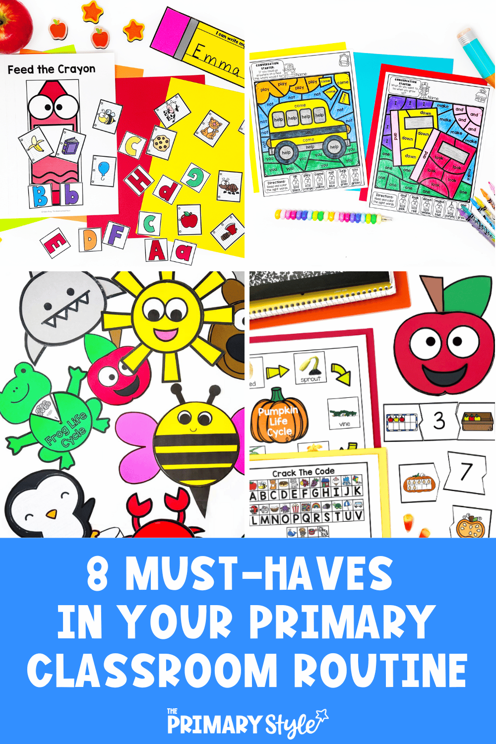 8 Must-Haves in Your Primary Classroom Routine - The Primary Style