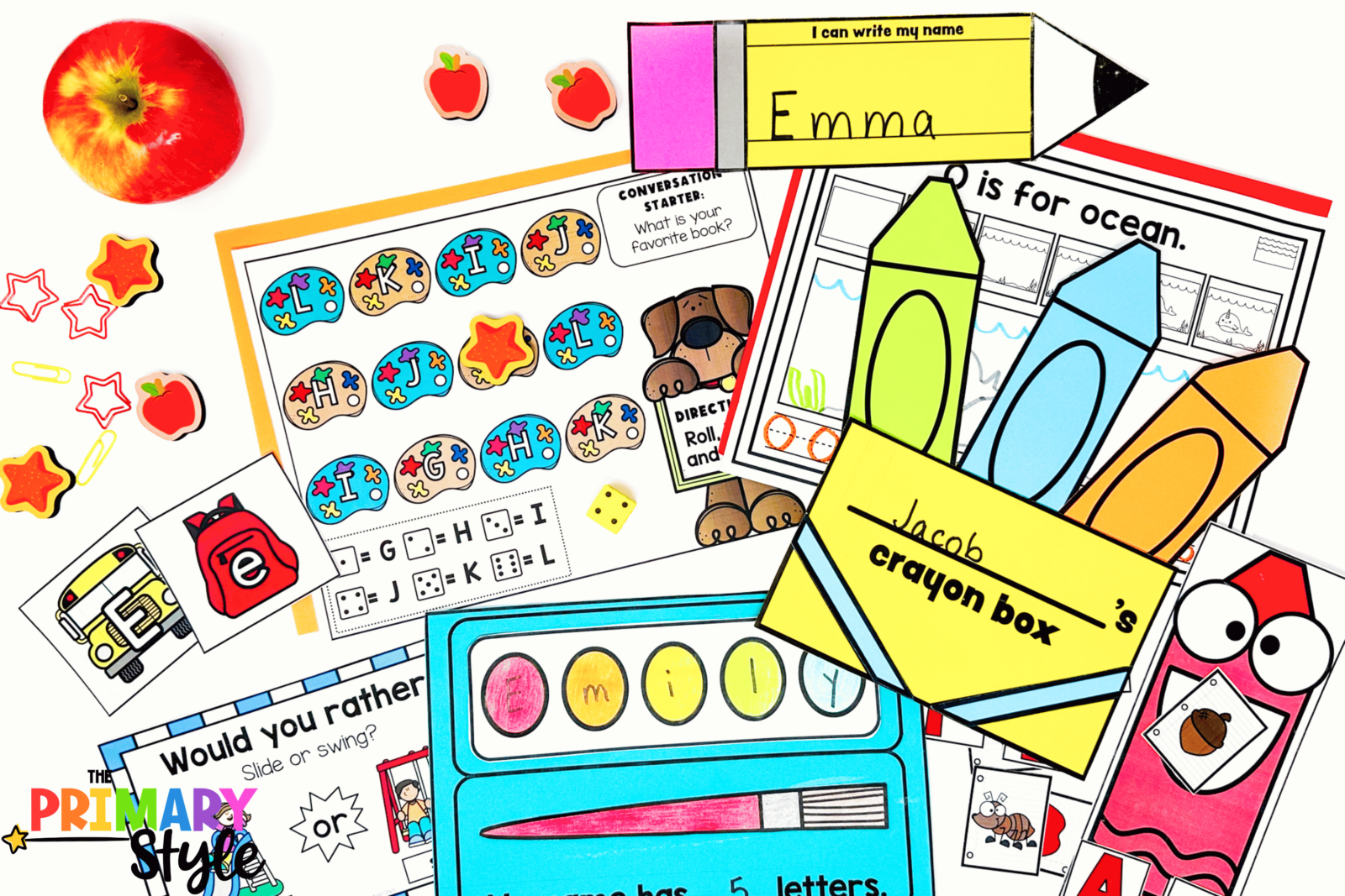 Back to School Activities and Books for the Primary Classroom - The ...